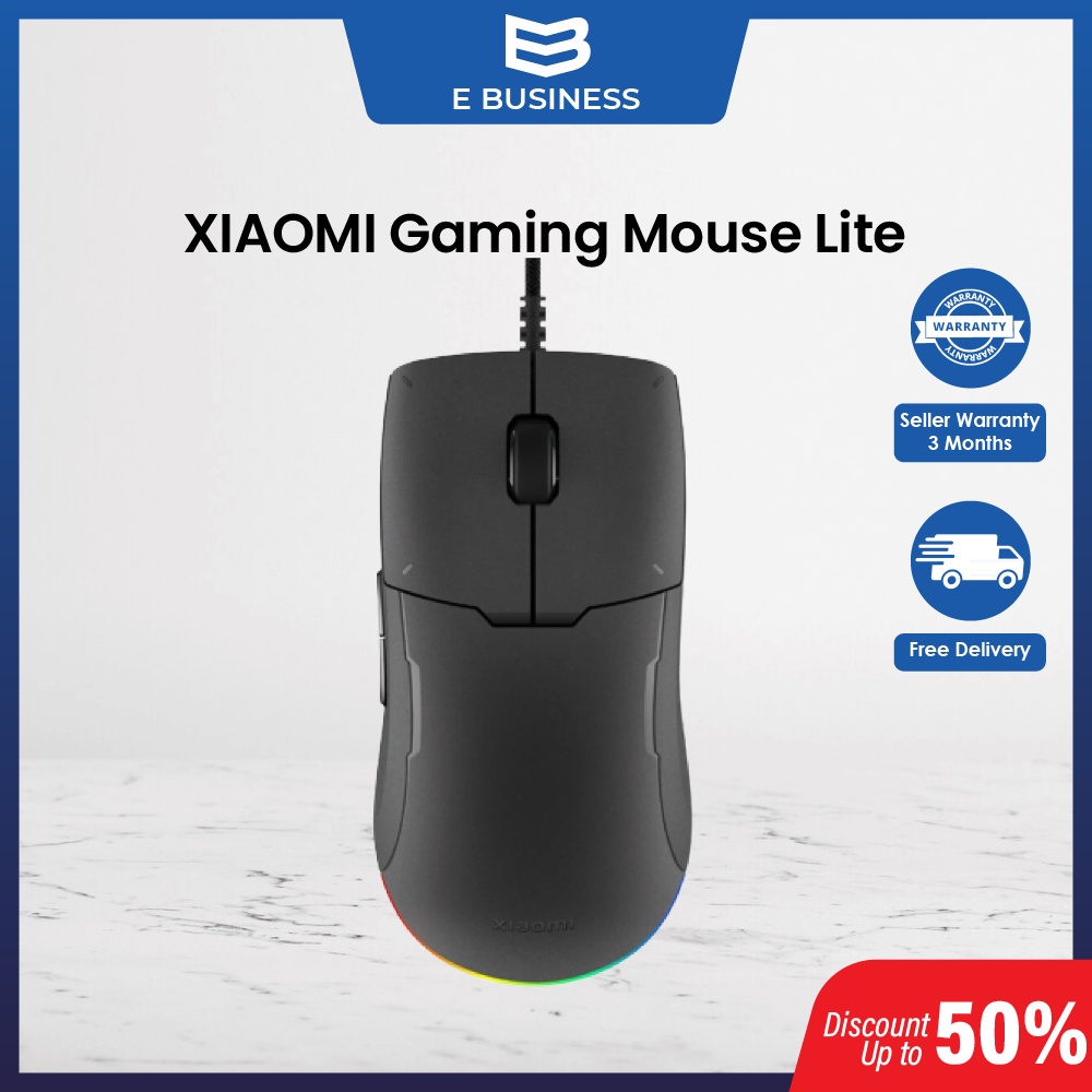 🇸🇬 Ebusiness 🔥9.25🔥 Xiaomi Gaming Mouse Lite RGB Computer Mouse Gaming ...