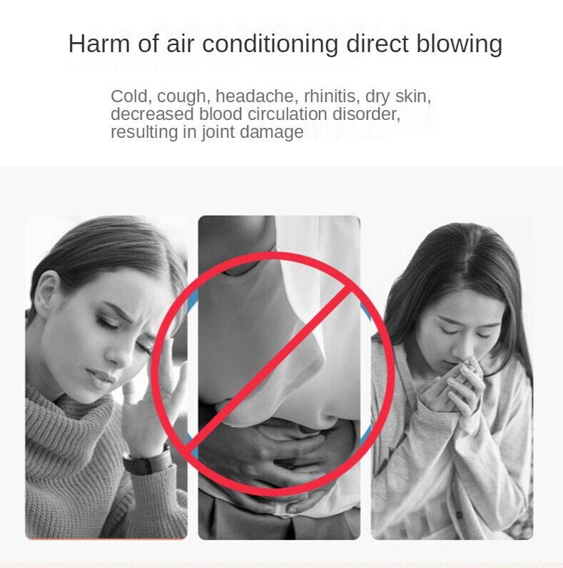 Aircon Deflector Wind Spread Air Conditioner Windshield Deflactor Cover ...