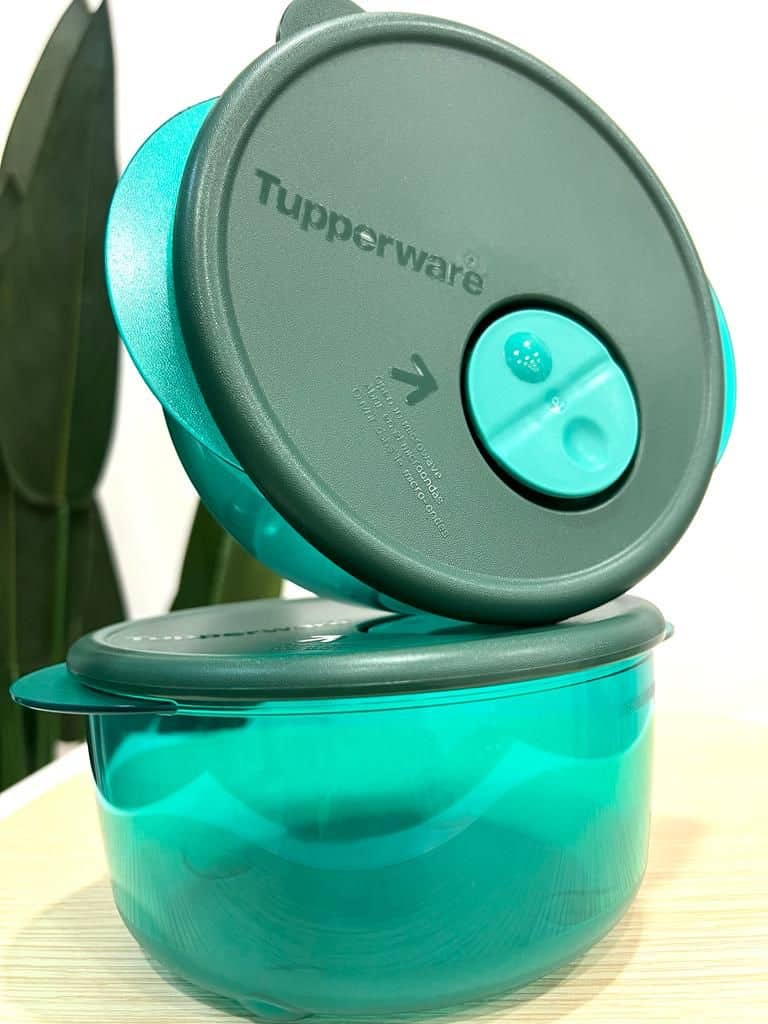 7 Designs : Tupperware Rock N Serve Round Lunch Box (Microwaveable Oven ...