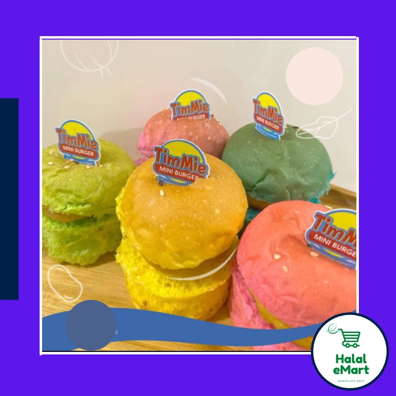 Halal Frozen Timmie Mini Burger Set (20Pcs) | Shopee Singapore