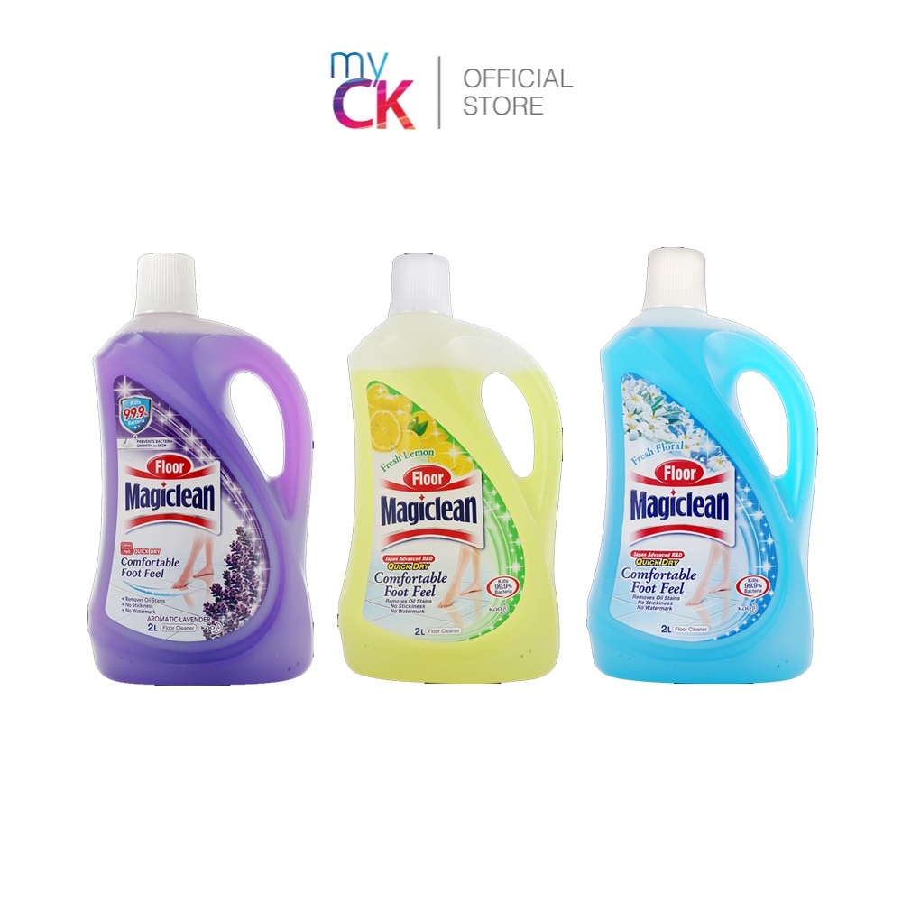 (Bundle of 2) Magiclean Floor Cleaner 2L | Shopee Singapore