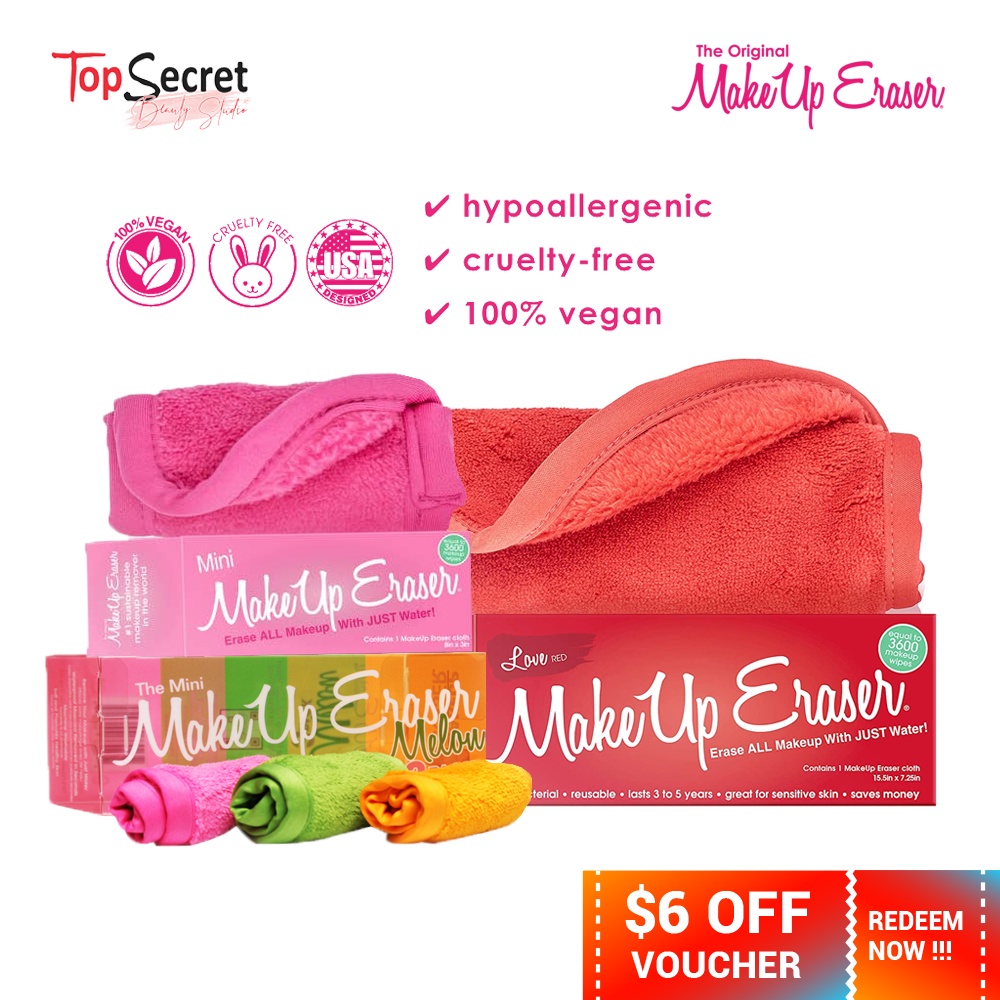 READY STOCK 100% Authentic! The Original Makeup Eraser (Standard / Mini ...