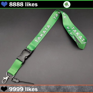 JDM Style Cars TAKATA Cellphone Lanyard JDM Racing Car Keychain ...
