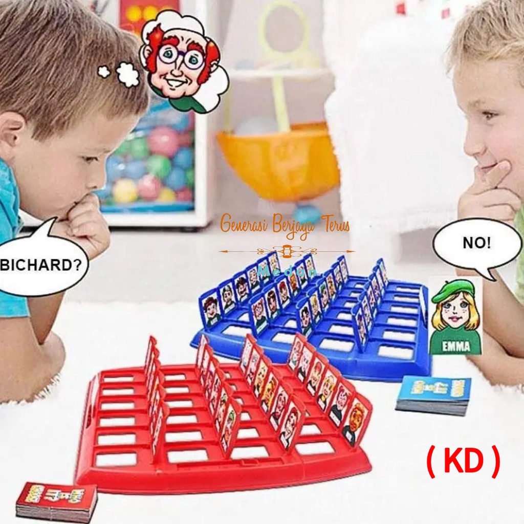 Children's Toy Guess the Picture Board Game Who is it - Viral Picture ...