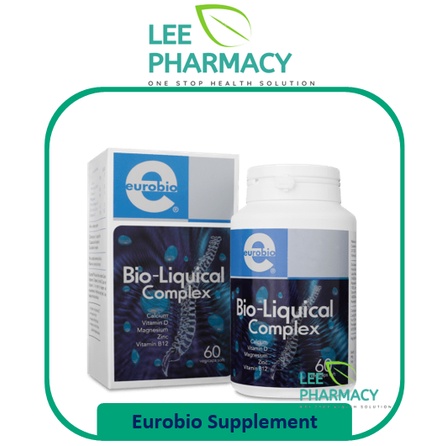 Eurobio Bio-Liquical Complex 60s or 60sx2 Exp:01/2024 | Shopee Singapore