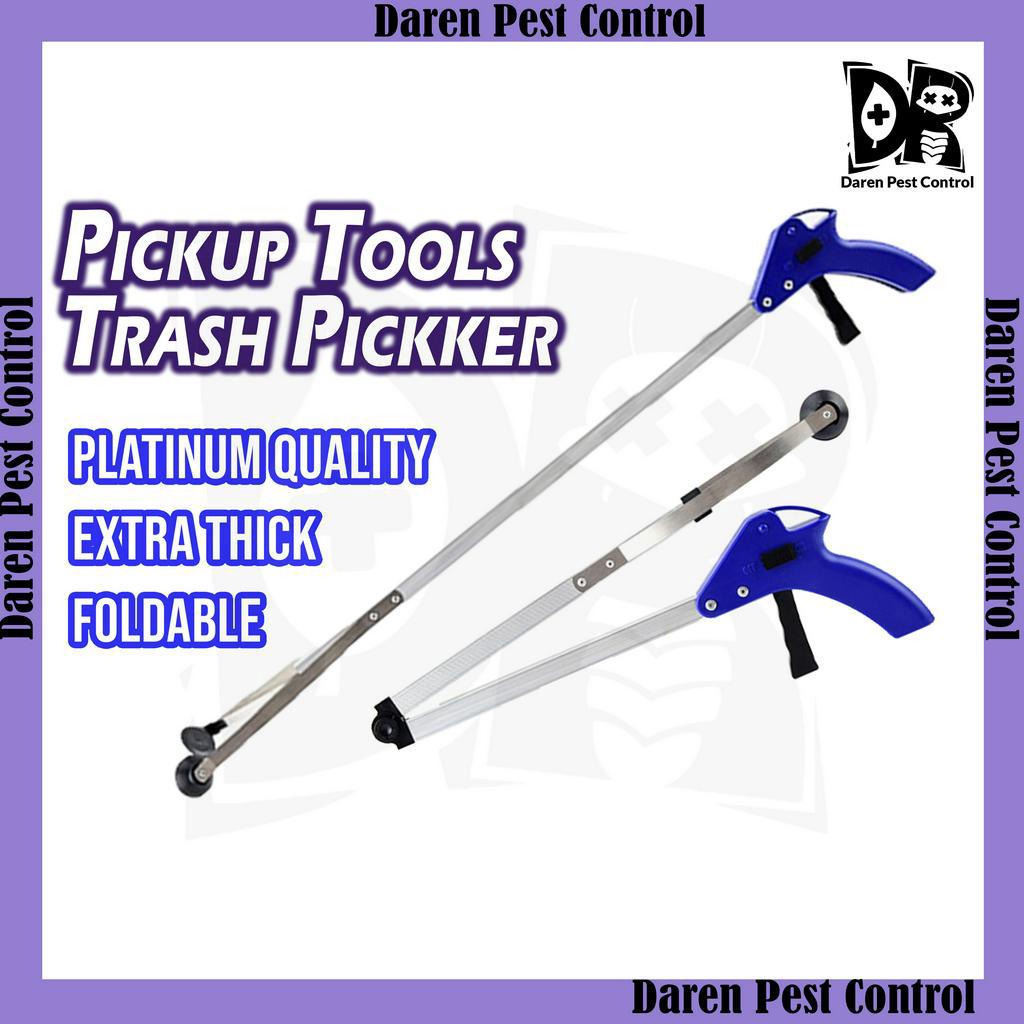 Aluminum Alloy Garbage Clip Pick-up Tools/ Rubbish Picker/ Foldable ...