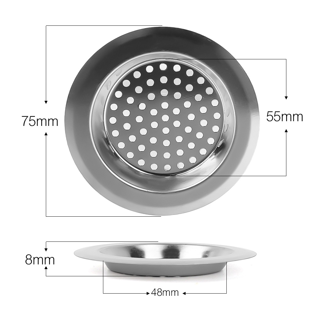 Floor Drain Hole Filter Wash Basin Sewer Bathroom Drain Strainer Water ...