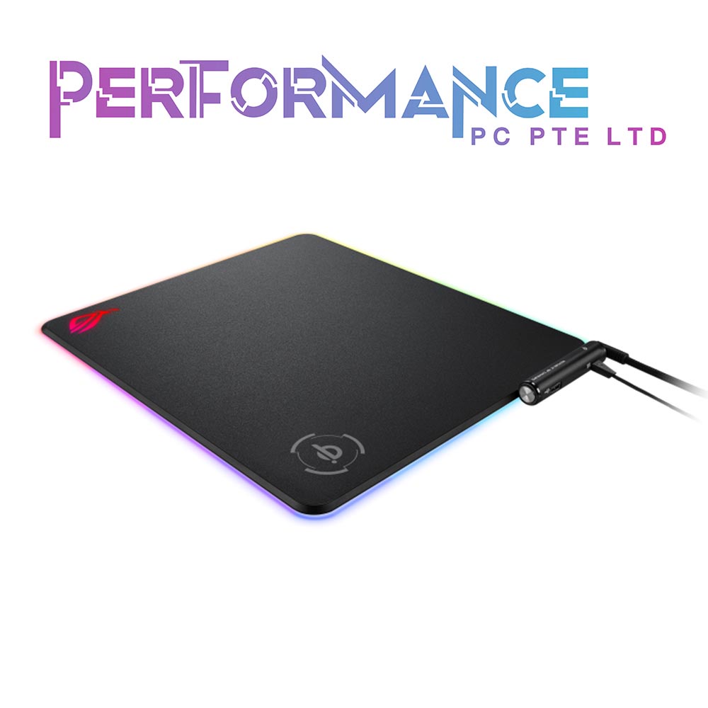ASUS ROG Balteus Qi Vertical Gaming Mouse Pad with Wireless Qi Charging ...