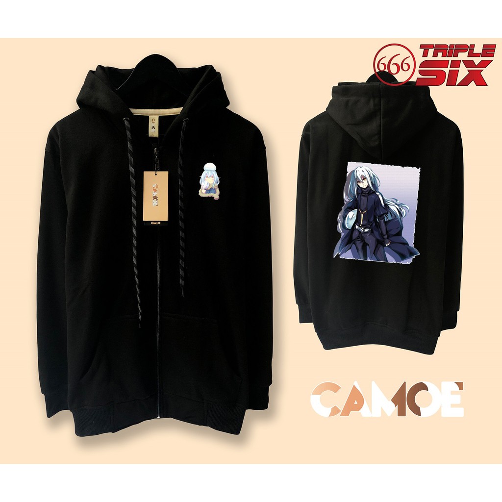 Rimuru Tempest tensura Slime Anime Zipper Hoodie Jacket | Shopee Singapore