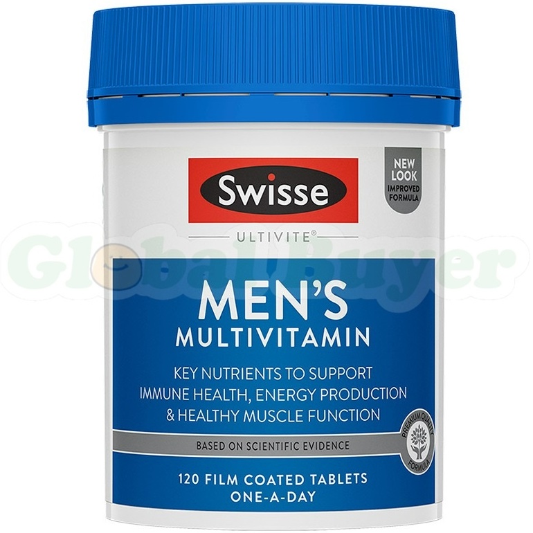 Swisse Men's Ultivite Multivitamin 120 Tablets (new package) | Shopee Singapore