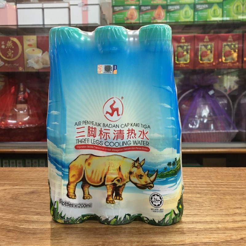 CapKakiThree Body Cooling Water 三脚标清热水 (200ml) | Shopee Singapore