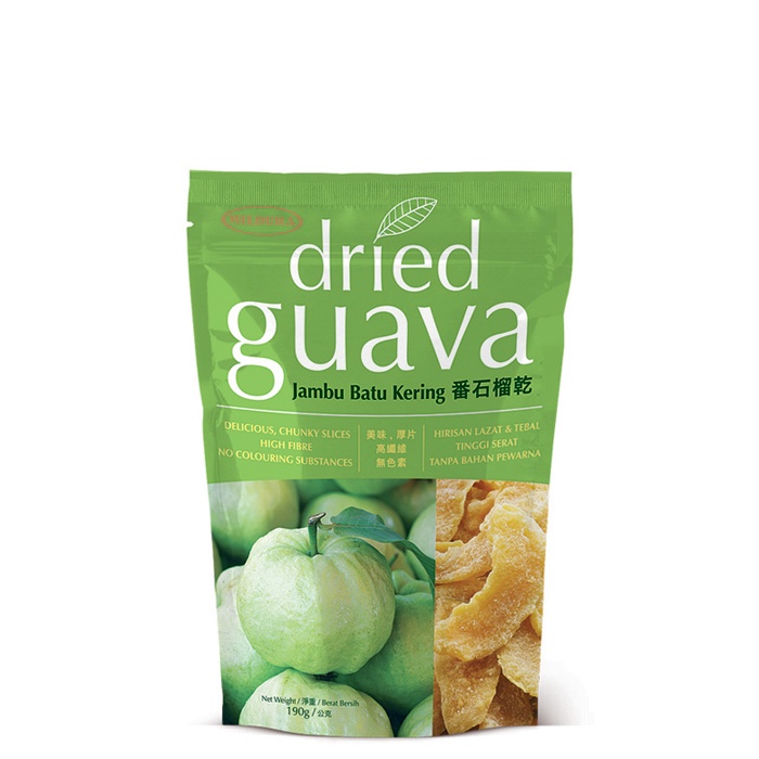 Dried Guava 190g (healthy, delicious and fibre-rich snack) | Shopee ...