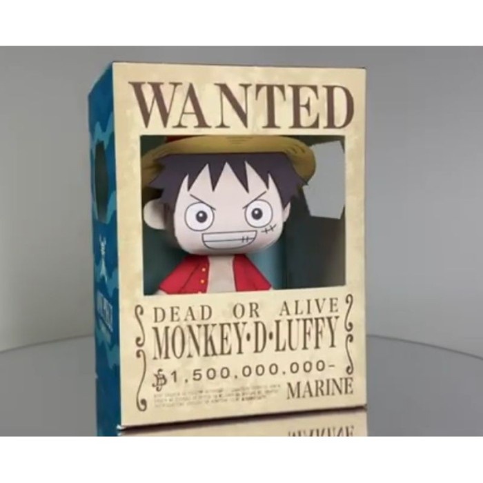 Chibi Cute Luffy Mini Toy One Piece Papercraft | Shopee Singapore