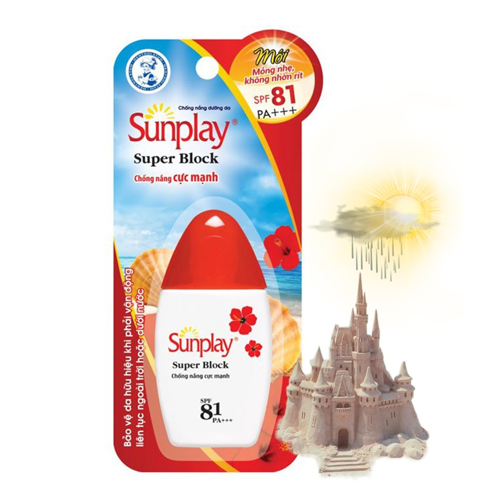 Rohto Sunplay Super Block SPF81 PA+++ 30g | Shopee Singapore