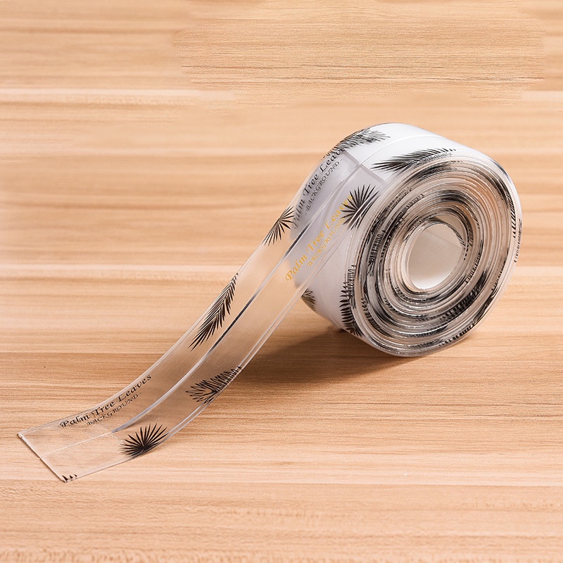Kitchen Waterproof PVC Sealing Strip / Bathroom Toilet Sink Wall Corner ...