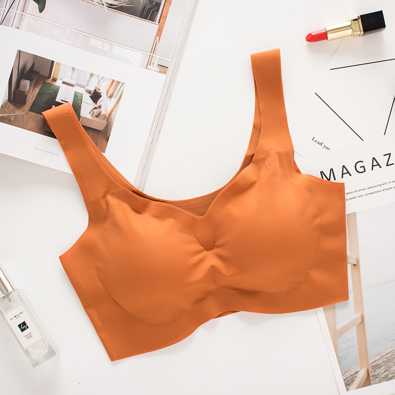 Japanese ice silk comfortable breathable women's sexy bra | Shopee ...