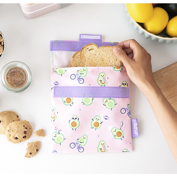 Roll Eat Snack ’n’ Go Bag (Reusable Snack Bag) | Shopee Singapore
