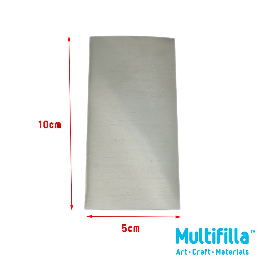 Flexible Rectangular Stainless Steel Scrapper (5cm x 10cm) | Shopee ...
