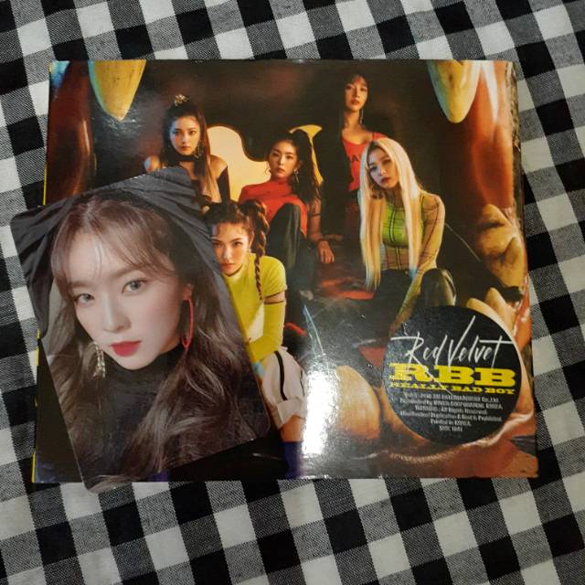 Official UNSEALED ALBUM RED VELVET RBB IRENE RED VELVET RARE PHOTO CARD ...