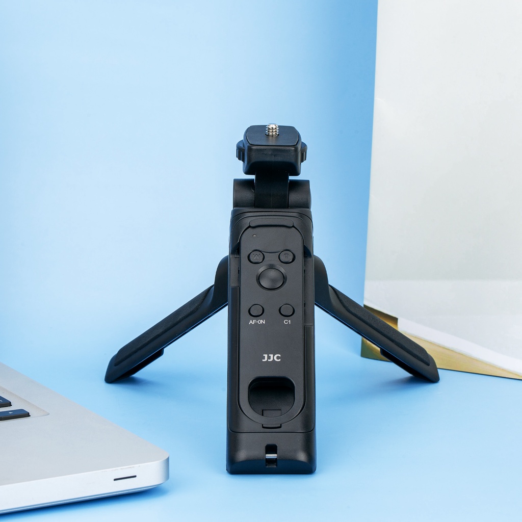 JJC TP-S1 Mini Tripod Grip with Bluetooth Wireless Remote Control for Sony Camera ZV-1 ZV1 ZV ...