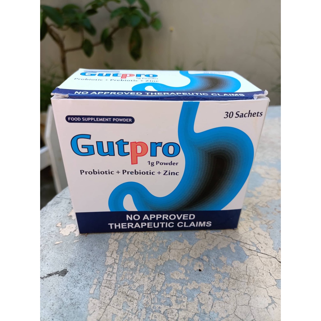 Gutpro 1g Powder Probiotic+Prebiotic+Zinc (30 sachets) | Shopee Singapore