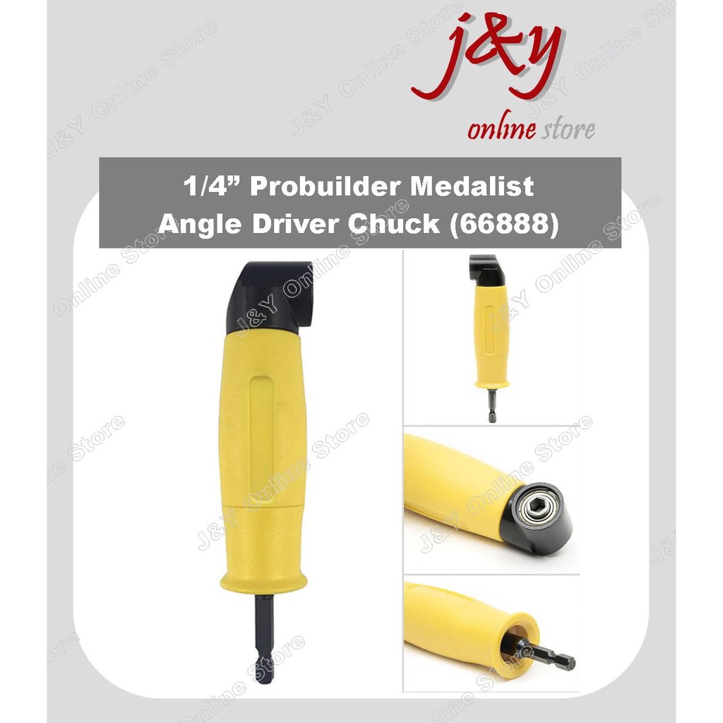 1/4" Probuilder Medalist Angle Driver Chuck (66688) | Shopee Singapore