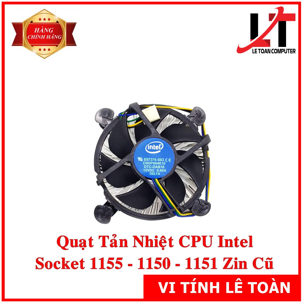 Intel Socket 115X CPU Radiator Fan, (Zin according to CPU Box) | Shopee ...