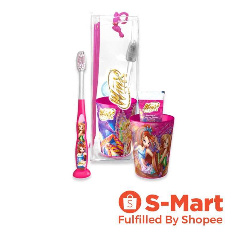 Mr White Winx Travel Kit Toothbrush With Toothpaste 75ml - Beauty ...