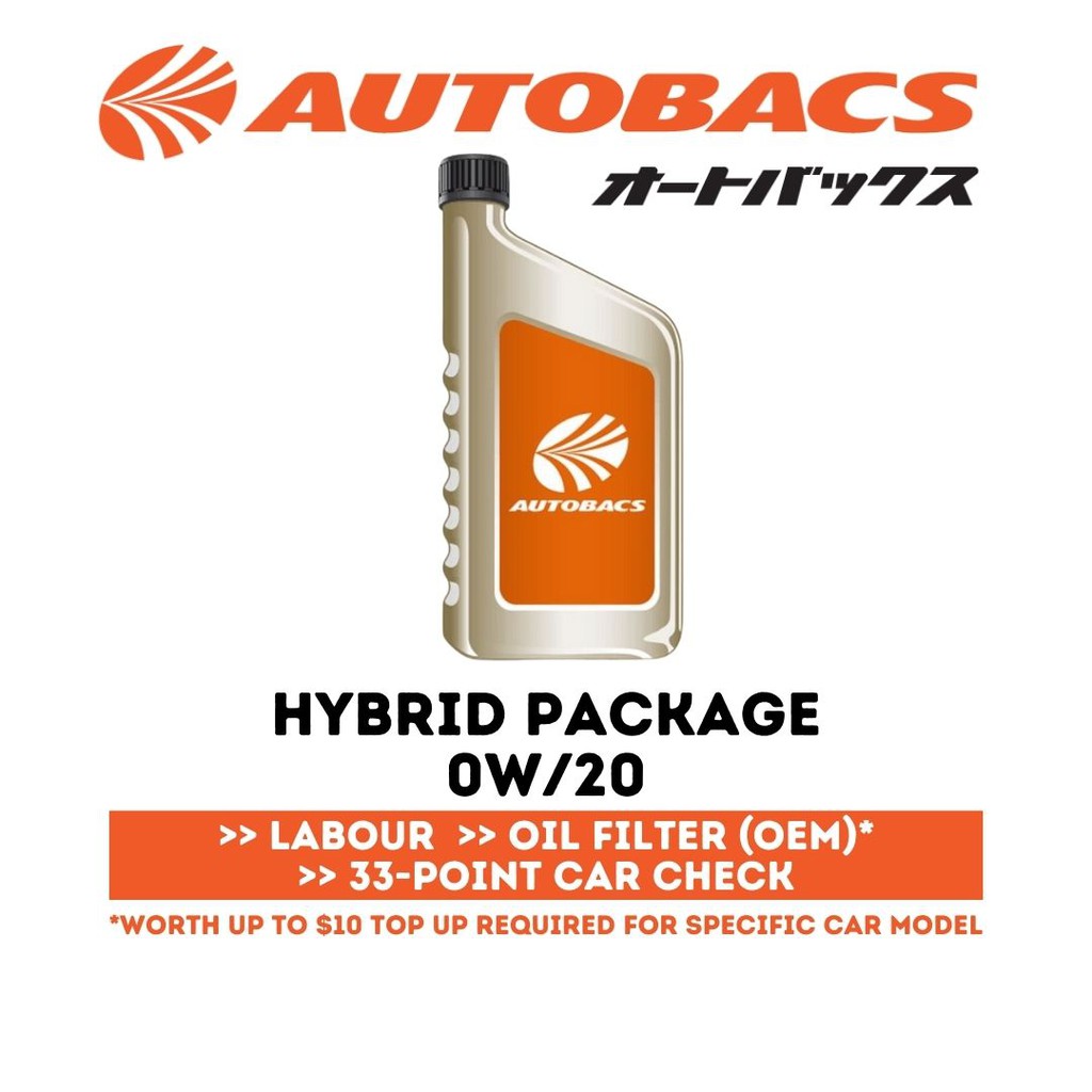 Autobacs 0W20Sn/GF5 4L Engine Oil Package Oil Servicing (1 Month ...