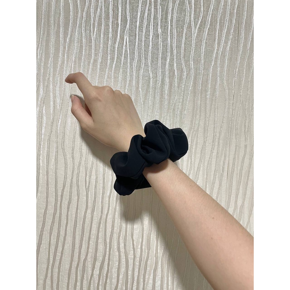 [SG READY STOCK] Handmade Cotton Scrunchie - Jennie V2 - Black | Shopee ...