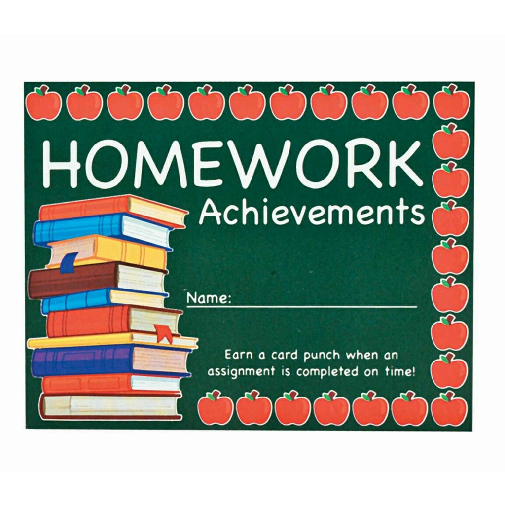 Motivational Punch Cards/ Reading/ Positive Behaviour/ Rewards ...