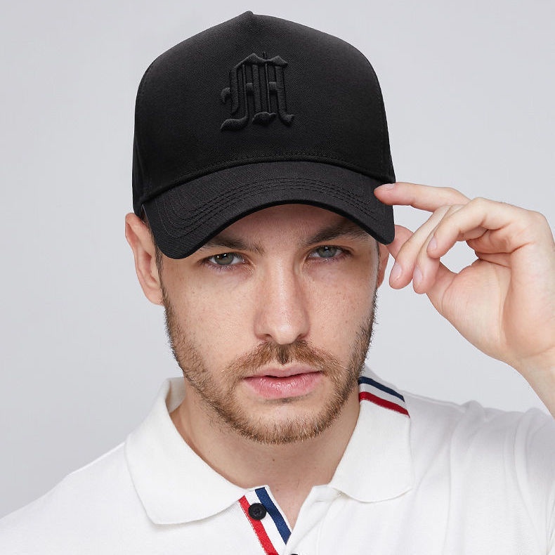 Big Bone Fat Man Deep Hard Top Plus Size Baseball Cap Male Four Seasons ...