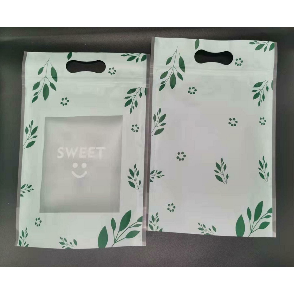 [10/50pcs] Zip lock Standing Zipper Zip-lock Bag Pouch for Cookies ...
