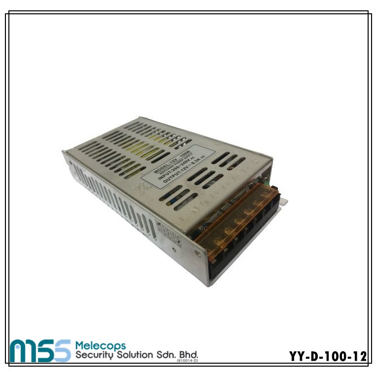 AC TO DC12V 8.3A 100W Switching Power Supply (YY-D-100-12) | Shopee ...