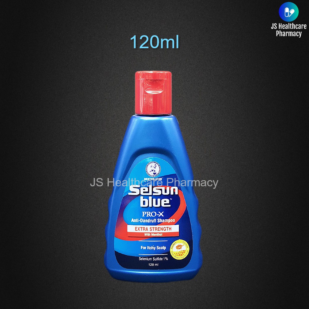 Selsun Blue Extra Strength Pro-X Anti-Dandruff Shampoo (For Itchy Scalp ...