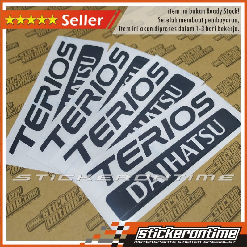 Daihatsu Terios Car Sticker | Shopee Singapore