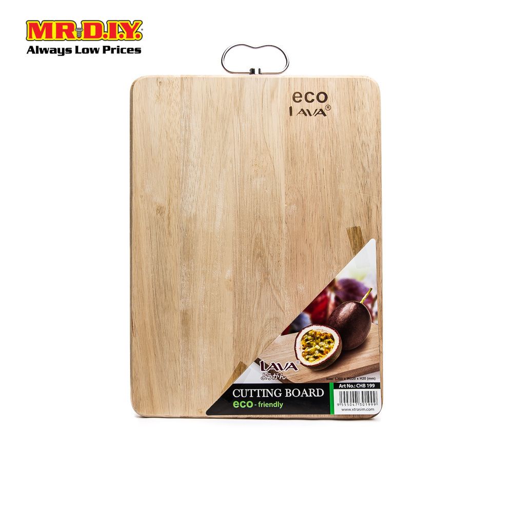 LAVA Wooden Cutting Board (30cm x 22cm) | Shopee Singapore