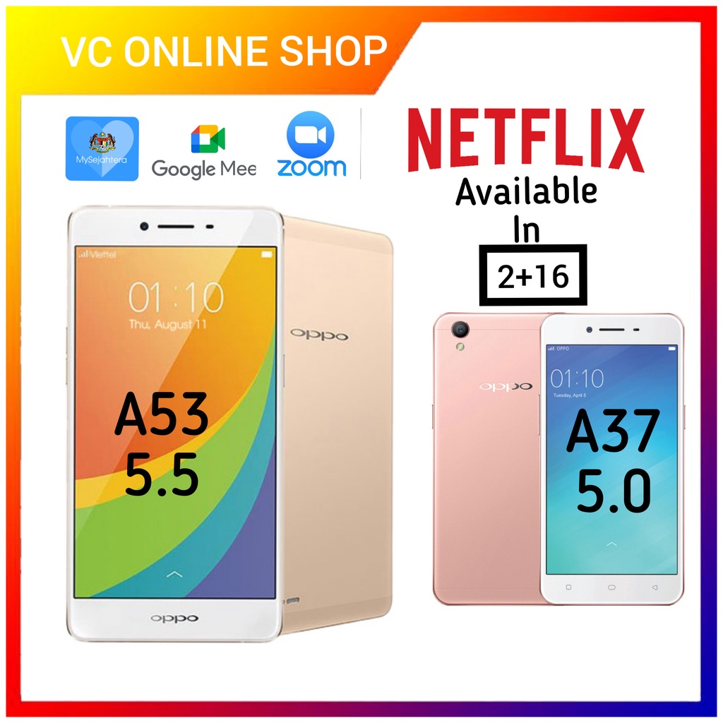 Oppo A37/ Oppo A53 Mobile Phone 4G Used Phone 99% condition FULL SET ...