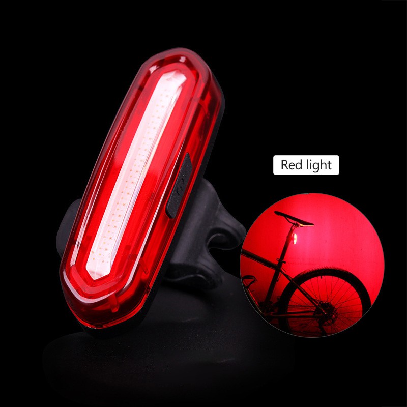 120Lumen Waterproof Bike Rear Lamp Bicycle Light LED Rechargeable Usb ...