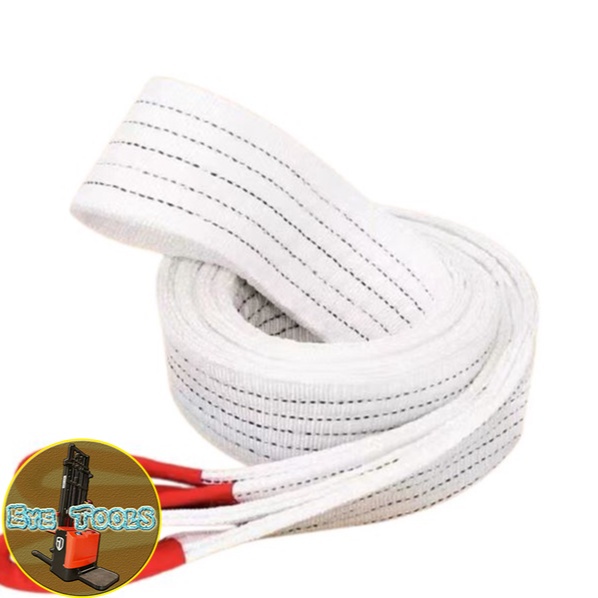 1T 1m Flat Web Lifting Belt Drive Belt Industrial Site Crane Traction ...