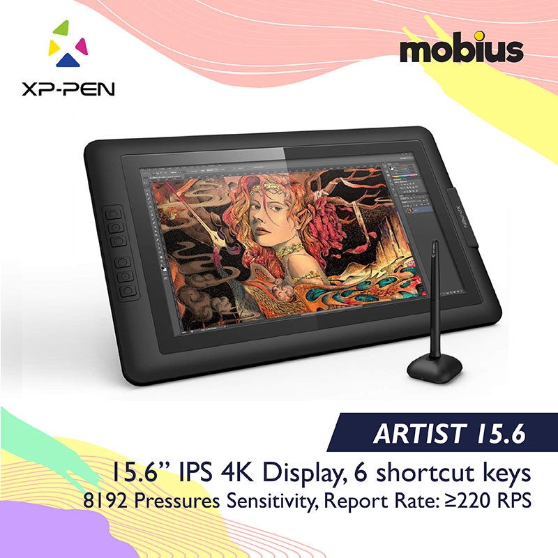 XP-Pen Artist Display 15.6 Drawing Tablet | Shopee Singapore