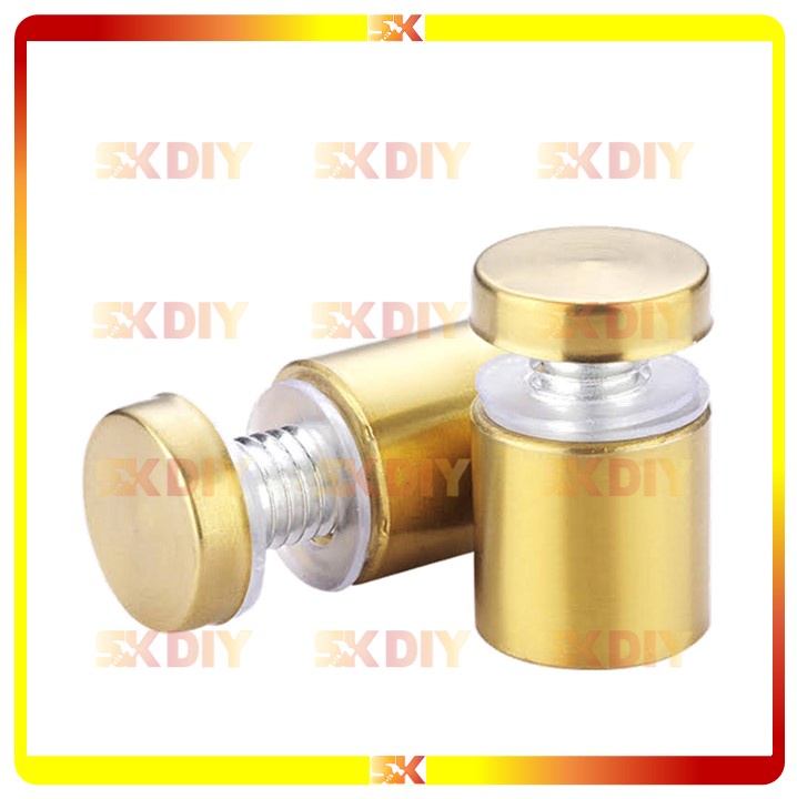 (BLACK &GOLD &SILVER) Advertising Signboard Screw Holder Stainless ...