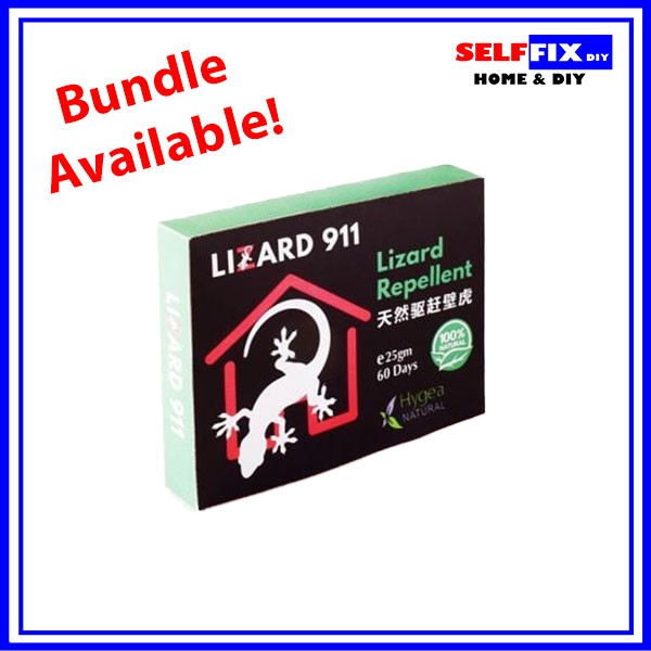 LIZARD 911 Repellent 25g (non-toxic/100% natural) | Shopee Singapore