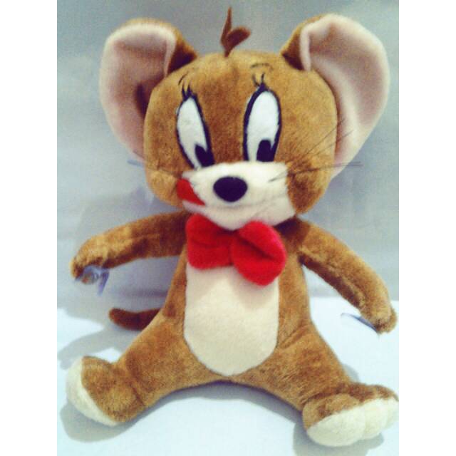 Jerry Mouse doll Mouse doll (from Tom and Jerry film) | Shopee Singapore