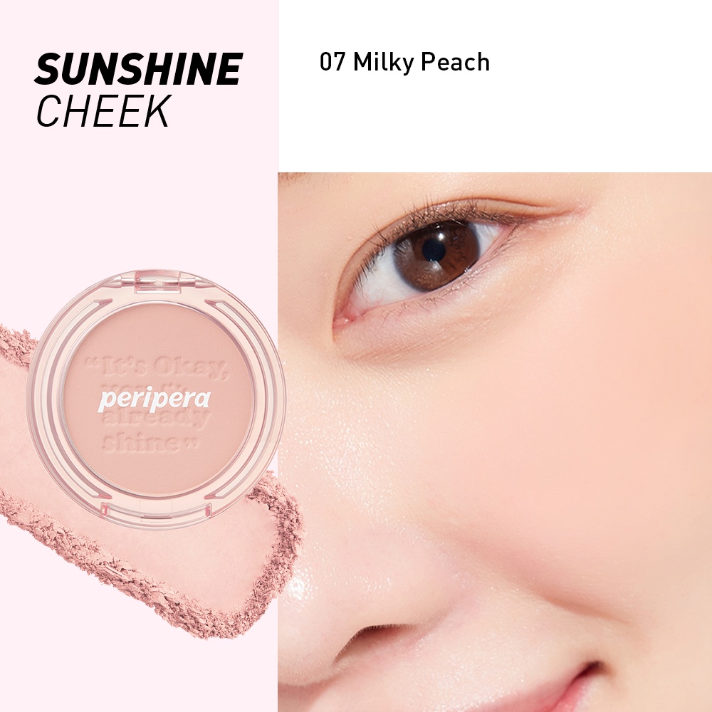 [PERIPERA] NEW Pure Blushed Sunshine Cheek 4.2g | Cheek blush, Sebum ...