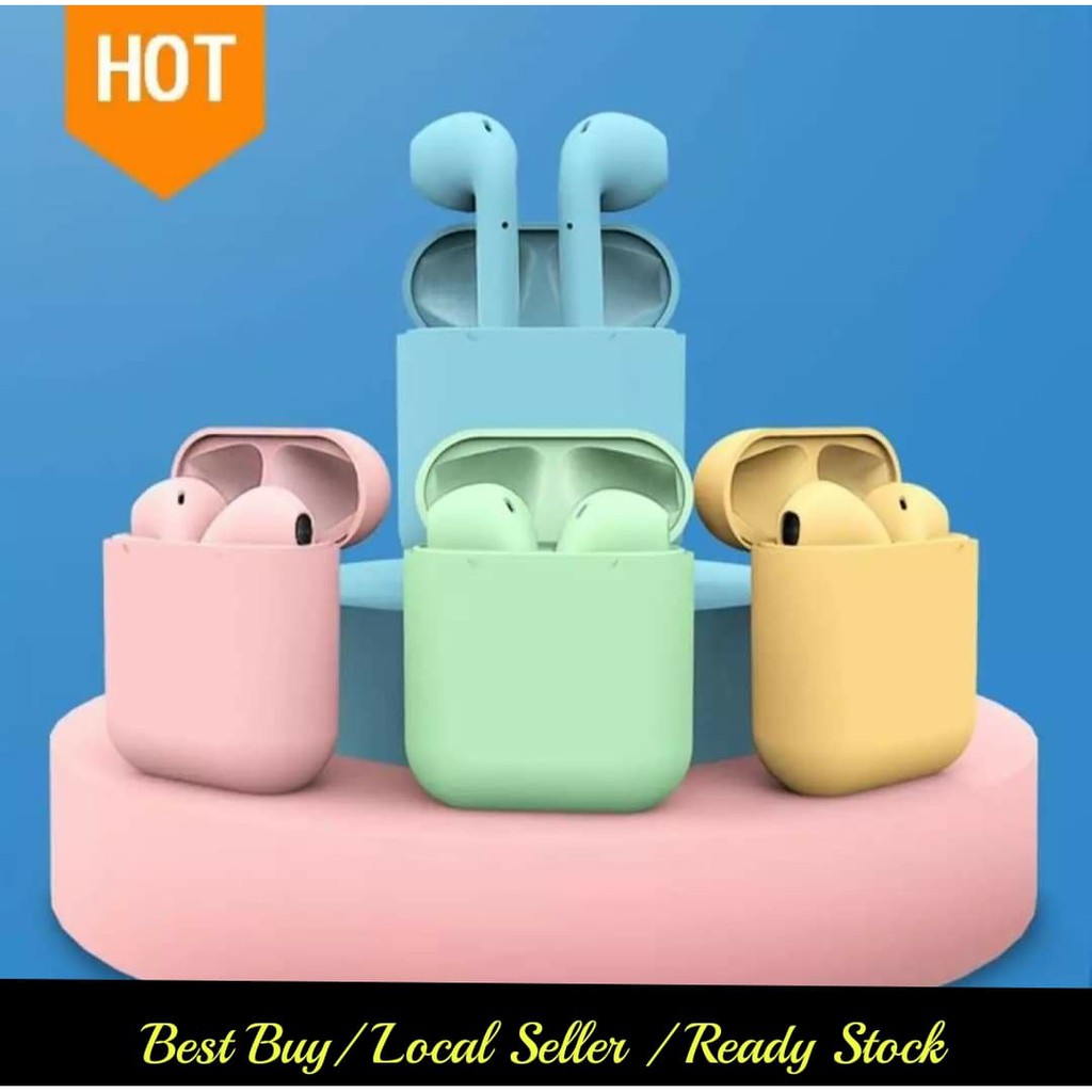 inPods 12,Bluetooth 5.0 Earphone,TWS Makaron Wireless Bluetooth ...