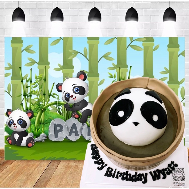 Panda Pau Pau themed Birthday Cake | Shopee Singapore