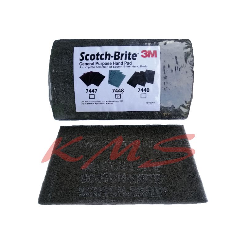 Scotch Brite 3M 7448 - Scotch Brite 3M Grey | Shopee Singapore