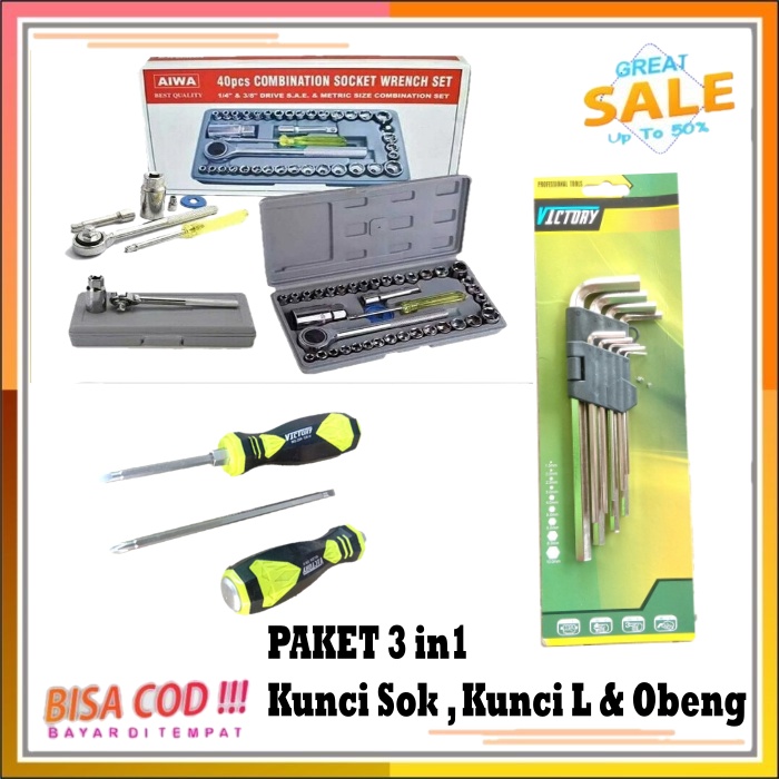 KAYU Couple Package Key Shock 40 Aiwa, Key l Victory & Screwdriver ...