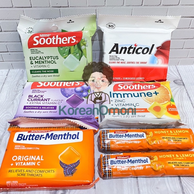 Anticol / Soothers lozenges throat lozenges | Shopee Singapore
